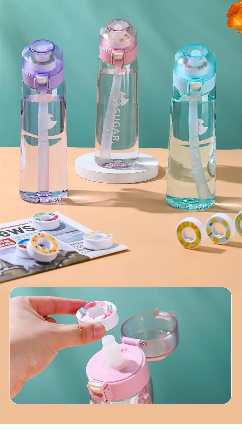 Sju001 Custom Fruit Air Up Water Bottle Flavour Pods Smell Flavoured ...