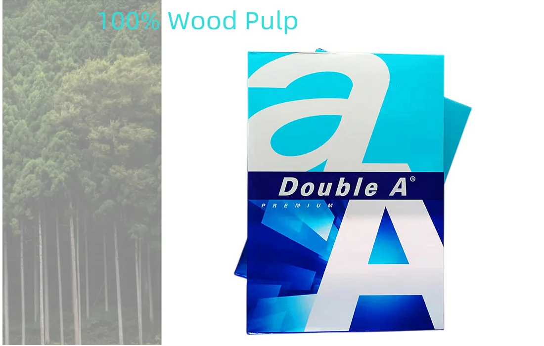 Manufacturers Wholesale Wood Pulp Printing Paper White A4 Size 500 ...