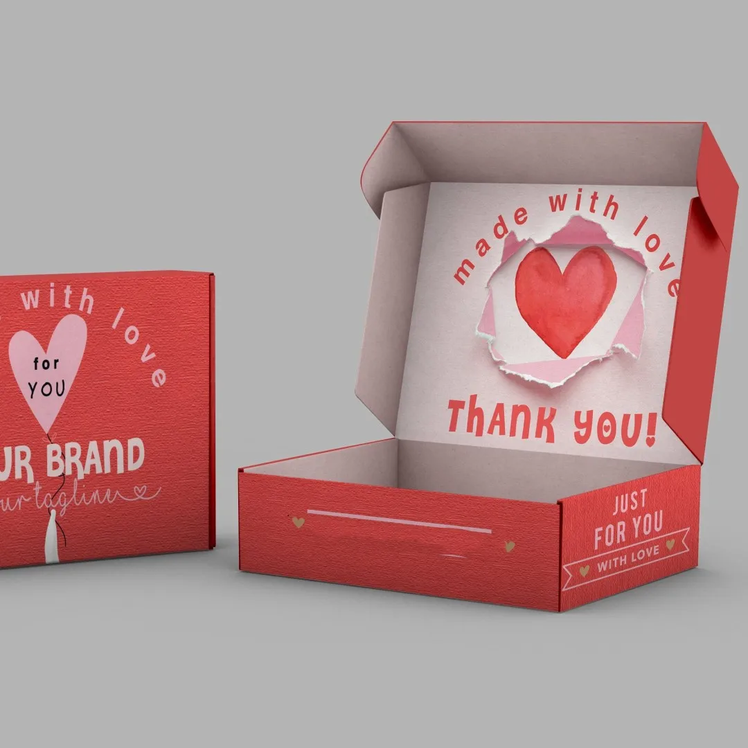 Customized Printing Design Express Mailer Shipping Box