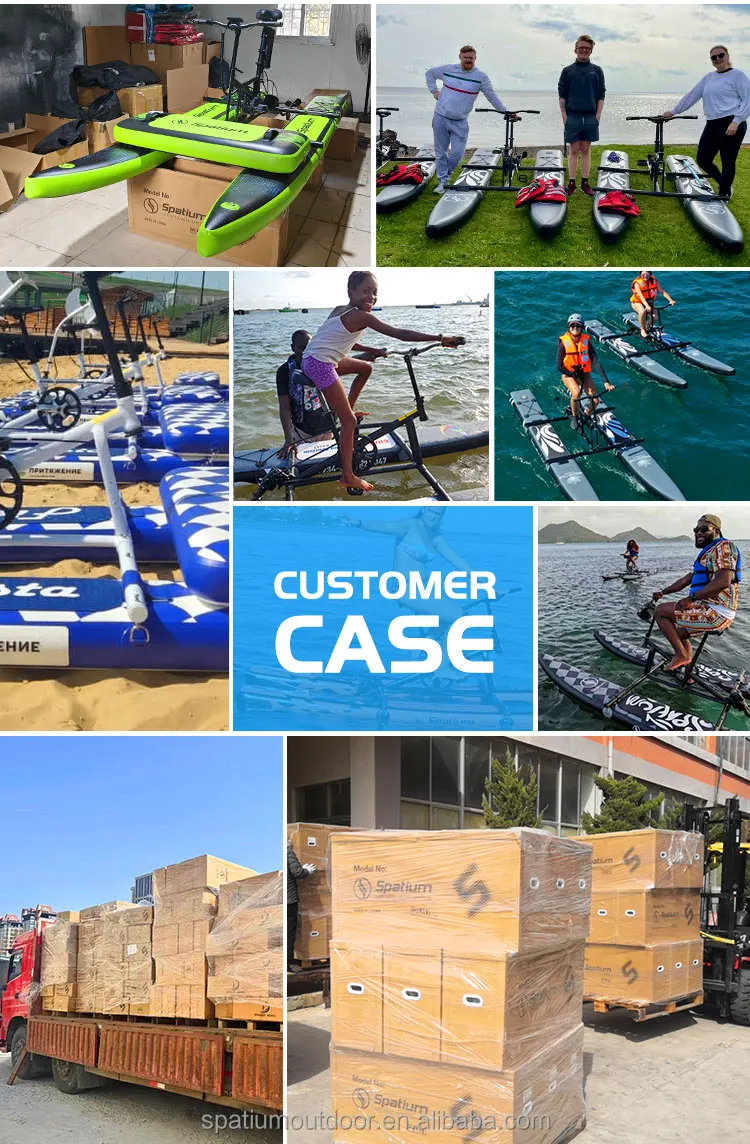 Spatium New Design Kids Driving Sea Inflatable Floating Bicycle Kids ...