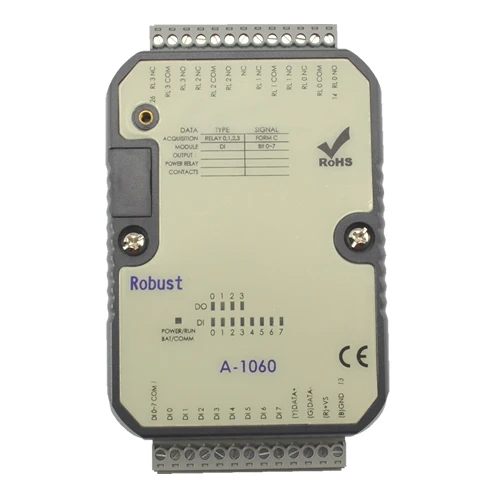 8di 4do(power Relay) Rs-485 I/o Module With Modbus Rtu(a-1060) - Buy Rs-485 I/o Module,I/o ...