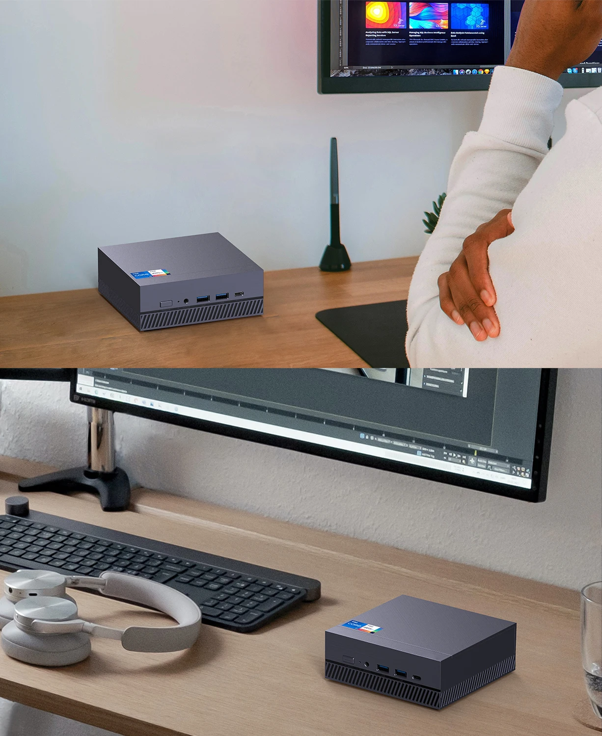 CYX Mini PC Core I7 10810U - 32G RAM, 512G SSD Gaming PC