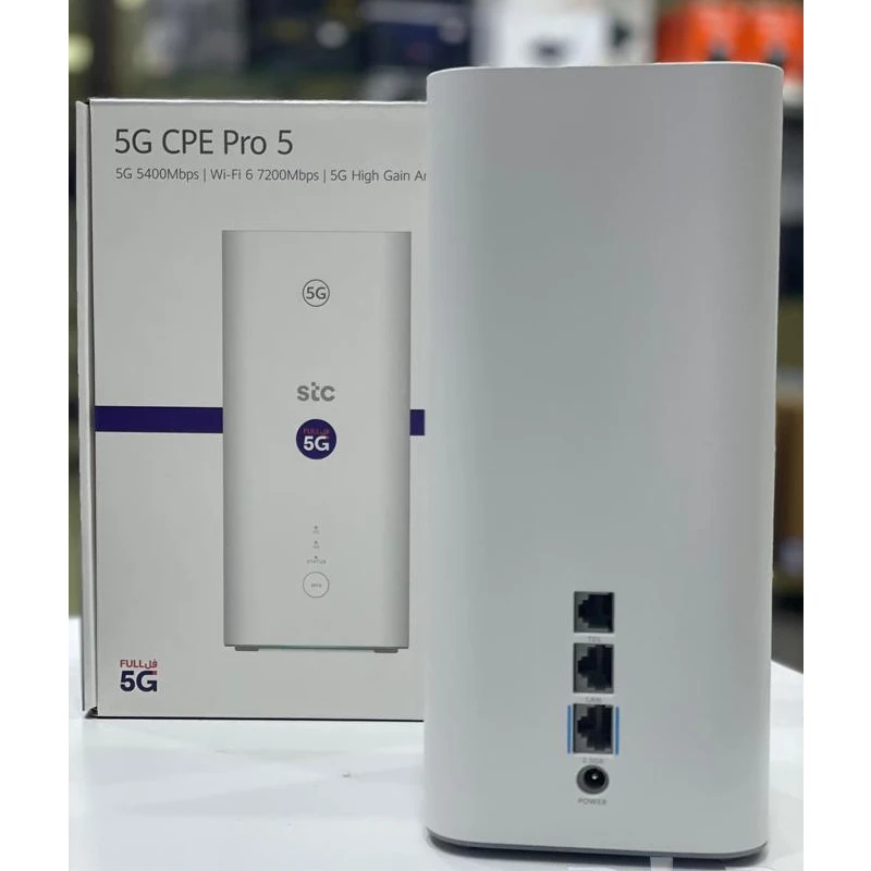 Huawei H158-381 5g Cpe Pro 5 Router 5g Wifi 6 7200mbps Rj45 Rj11 Slot ...