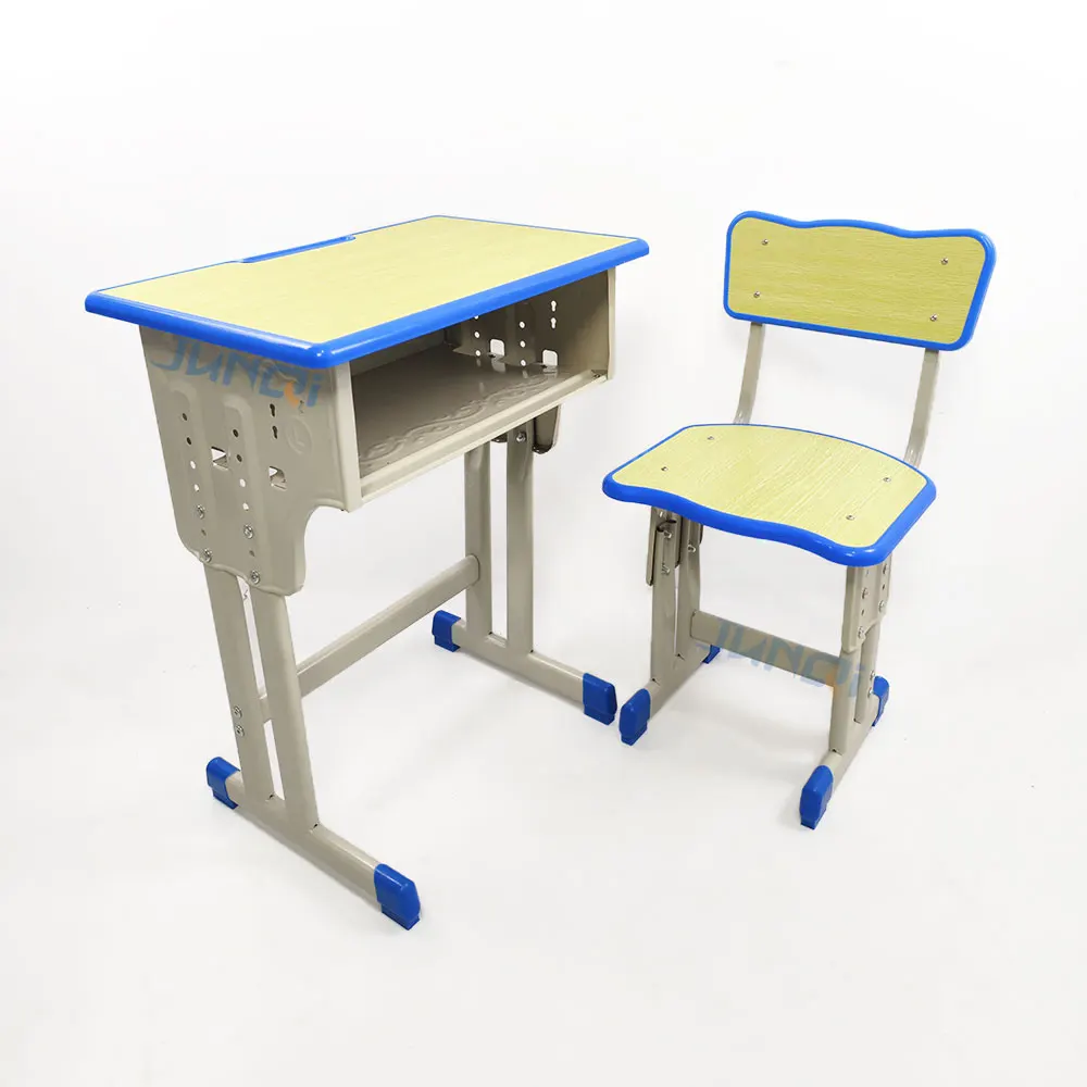 Junqi Kids Classroom School Desk Metal Fully Dismantled School Chair ...