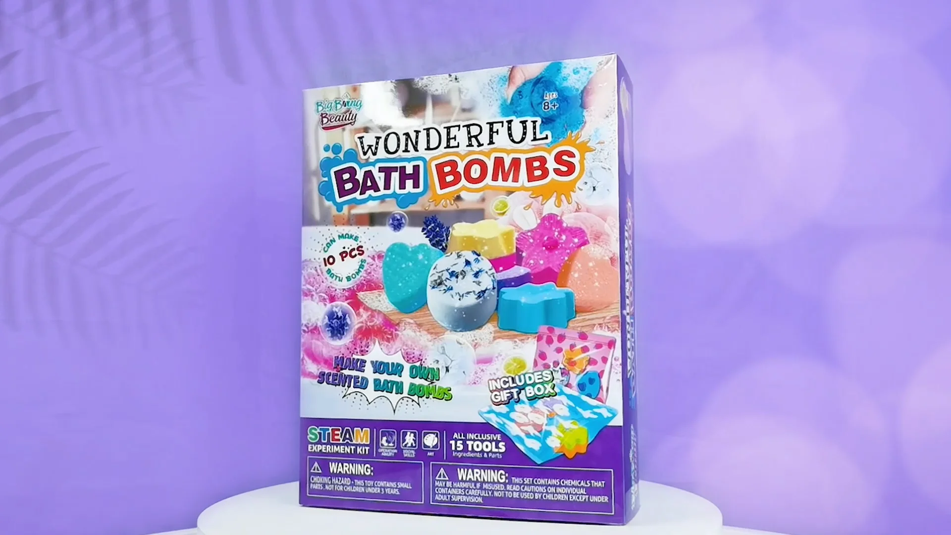 Diy Bath Bomb Set Making Your Own Natural Organic Bath Bomb Kit At Home ...