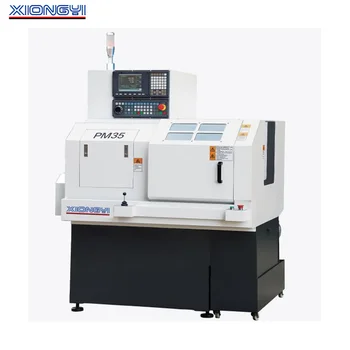 Multi Purpose 3 Axis Takisawa Horizontal Cnc Lathe Pm35 Flat Bed Cnc ...