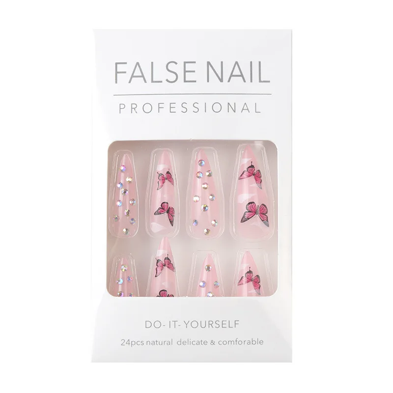 Wholesale Nail Art Box - Press on Nails Clear Package
