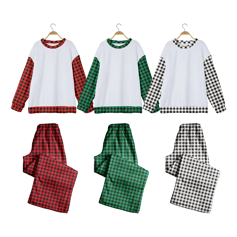 Sublimation Paper Blank Fleece Pajamas,Blank Warm Pjs For Sublimation ...