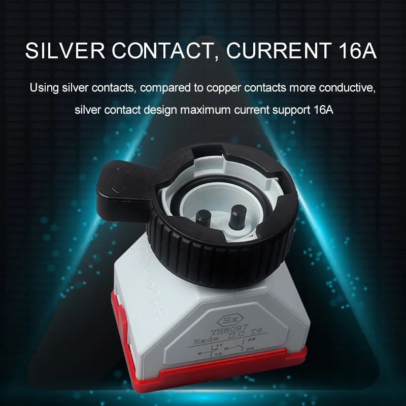 Alibaba.com: EX 1NO 1NC explosion-proof button switch, self-reset ...