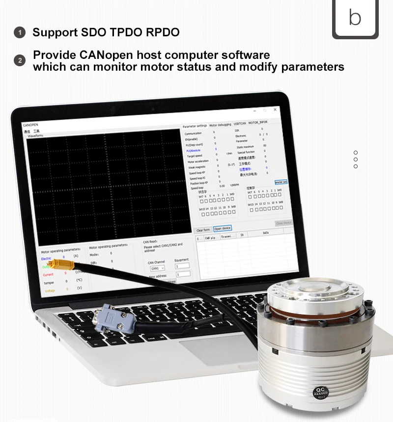 6DOF Robot Arm with Servo Motor Joints for Collaborative Robots