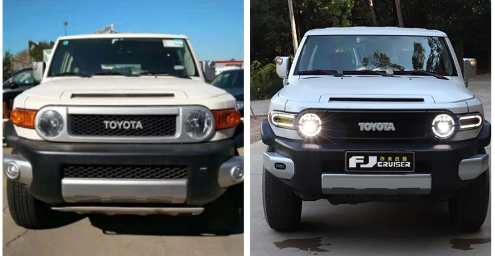 Toyota FJ Cruiser Headlight Assembly - High-Brightness Leds