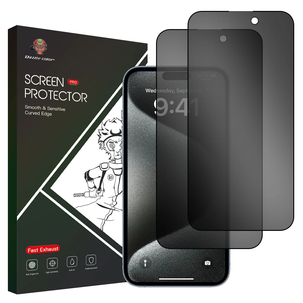 1 Pack Anti-Spy Privacy Screen Protector Compatible for iPhone 11 12 13 ...