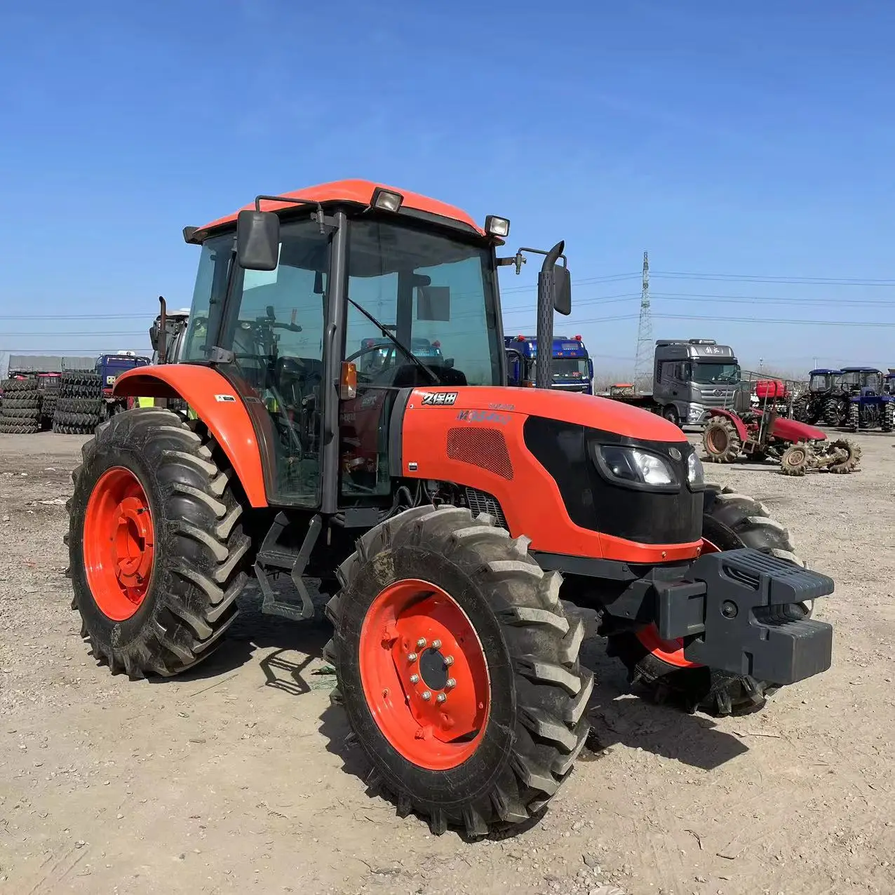 Japan Tractor Brands Kubota Mini M954kq 95hp Tractor With Radial Tires ...