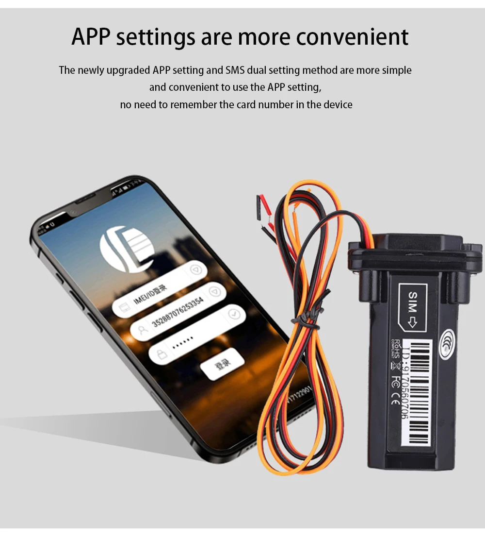 GPS Tracking Device 4G T12 St901 - Real Time Motorcycle Tracker