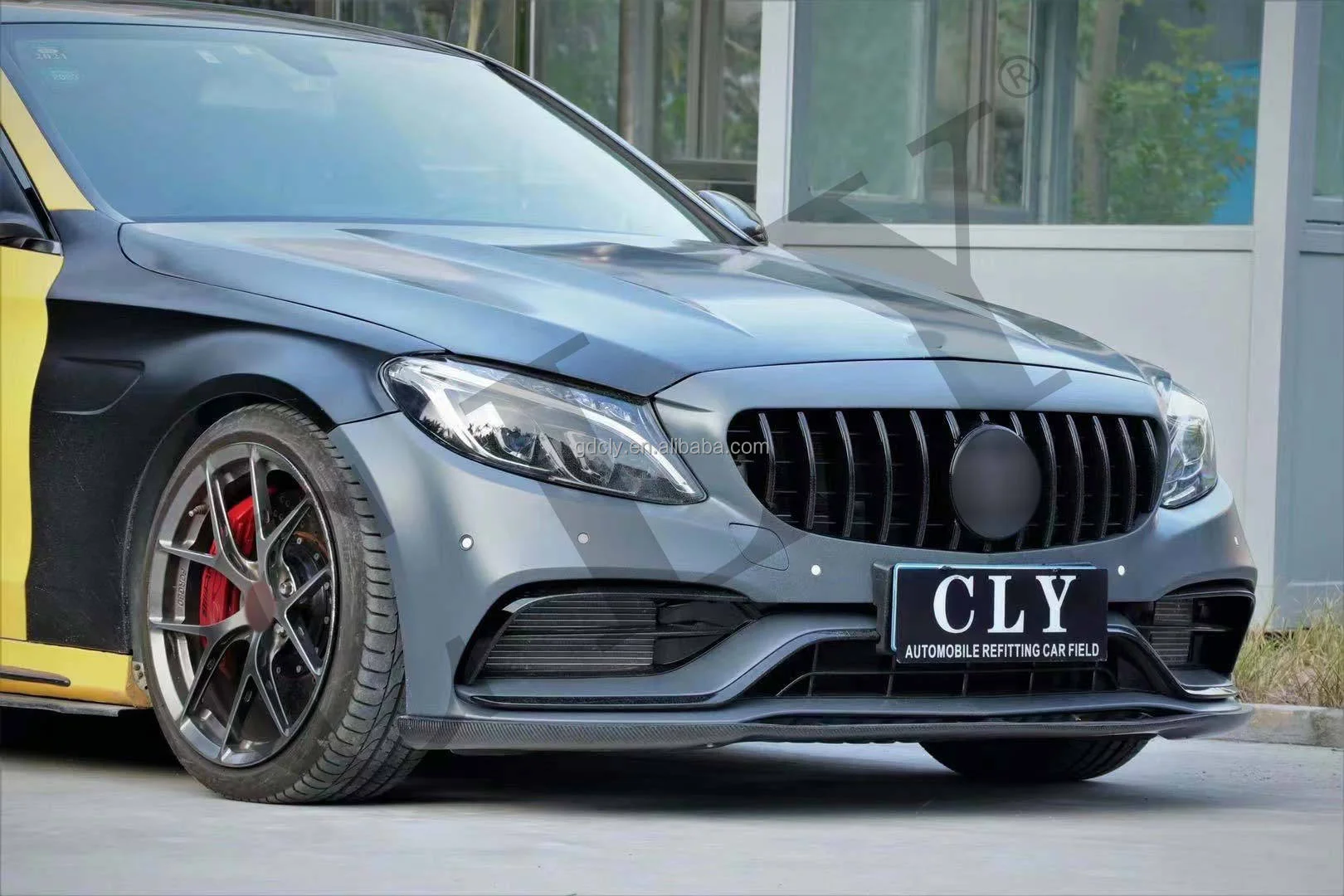 Genuine Body Kits Fit 2014-2021 C205 C63 Style For Benz C Class W205 ...