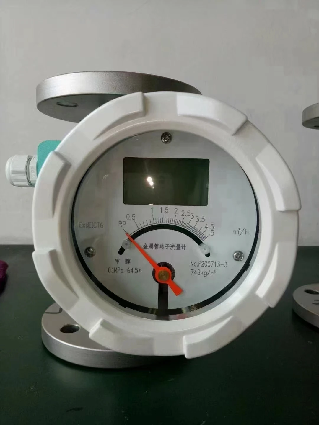 Metal Tube Rotor Flowmeter Float Flowmeter High Temperature 304 Pipe ...