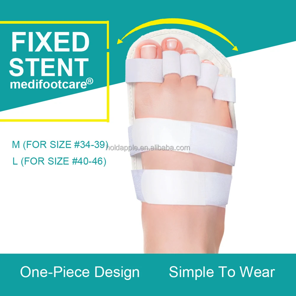 Toe Brace, Multi Adhesive Toe Fracture Fixator, Hallux Valgus ...