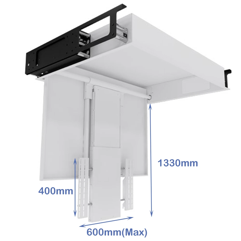 Motorized Flip down TV Ceiling Mount - 55 to 75 Inches