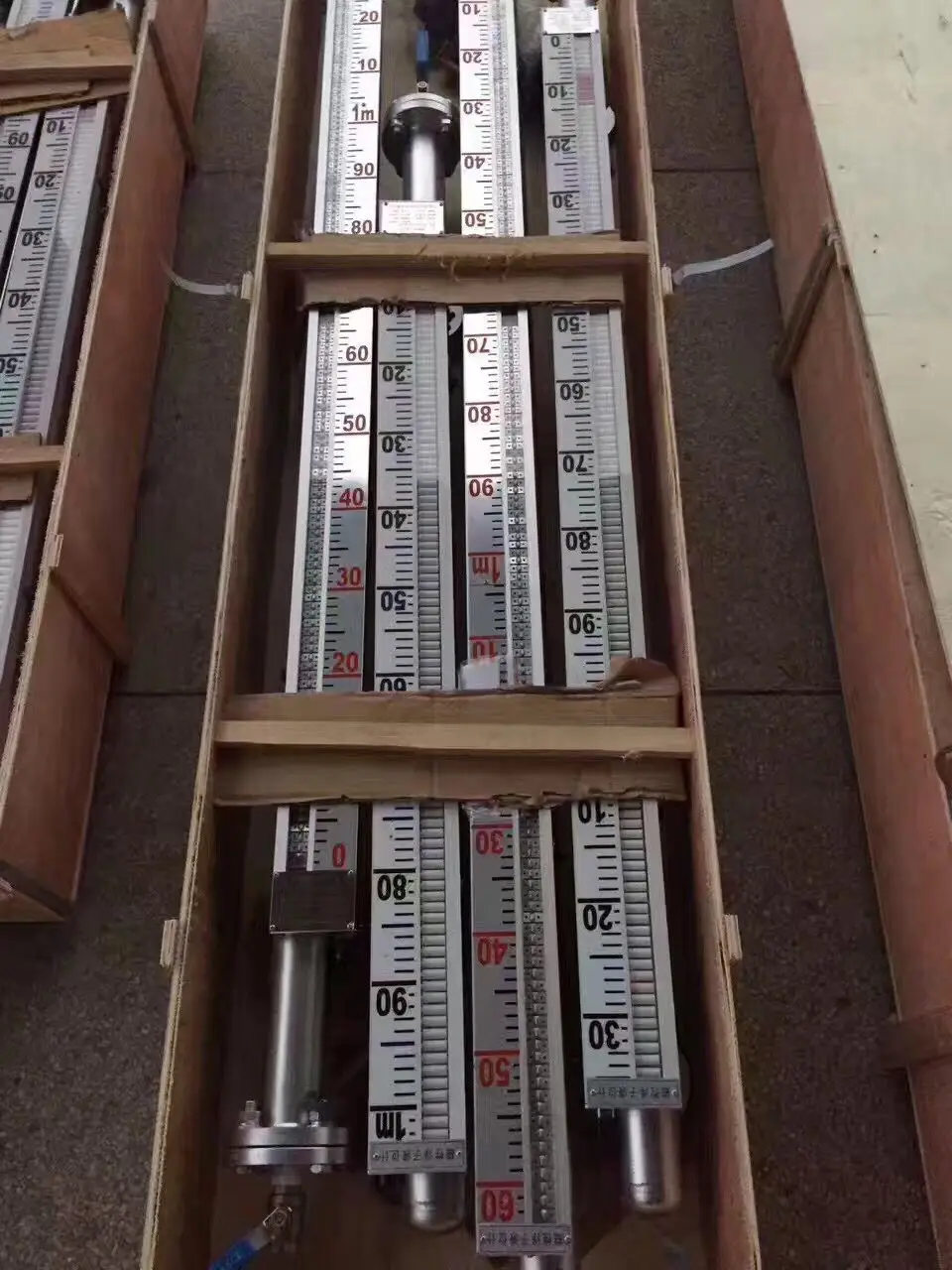 Magnetic Liquid Level Gauge Indicator Float Level Sensors Indicator ...