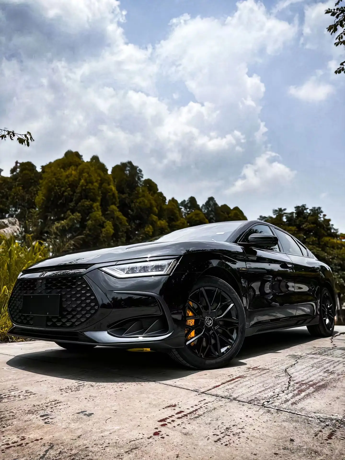 Hot 2024 Byd Han 2024 New Edition 4wd Ev 5 Seats Sport Han New Energy ...