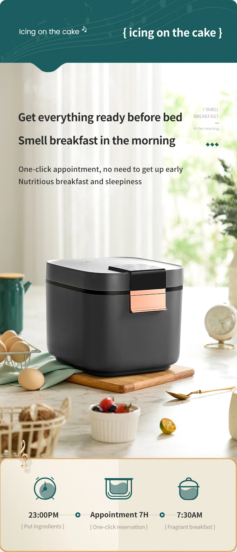 2023 New Design multifunction rice cooker 3l professionnel home touch ...