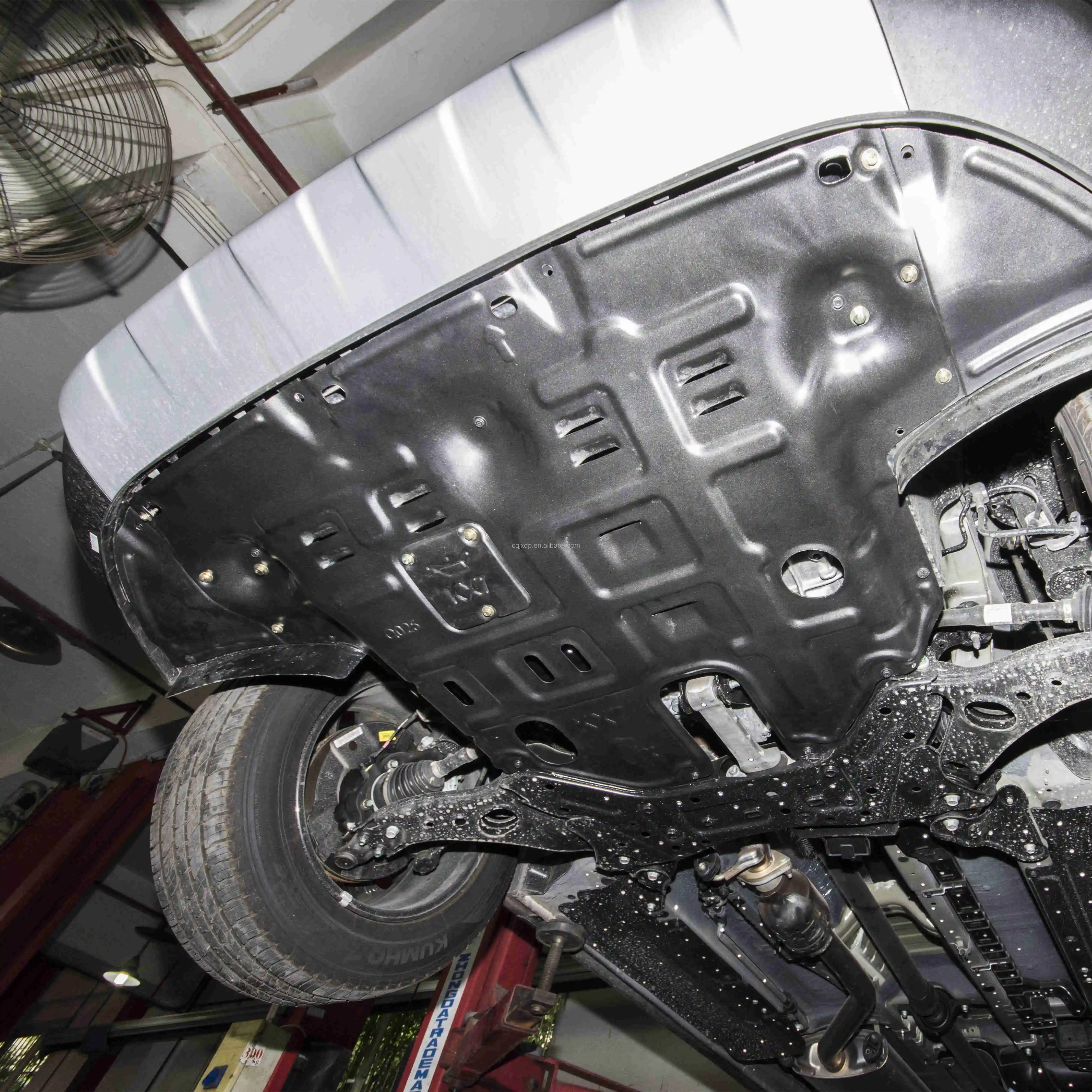 Junxi 3d Aluminum Engine Skid Chassis Protection Plate Fit For Kia Forte K2 K3 K4 K5 Sportage ...