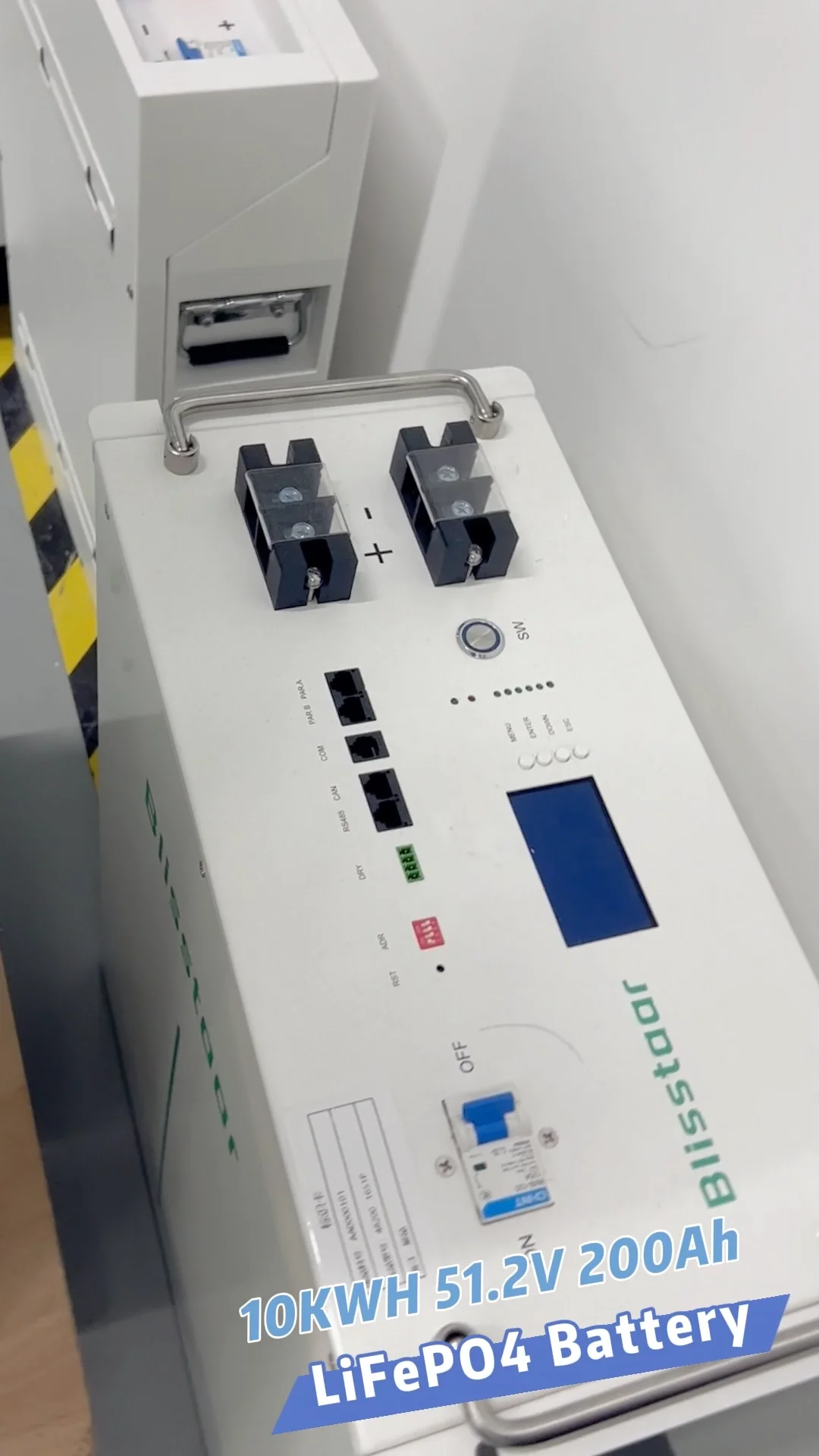 6000 Cycle Server Rack Mounted Lifepo4 Server Battery 48 Volt 51.2v ...