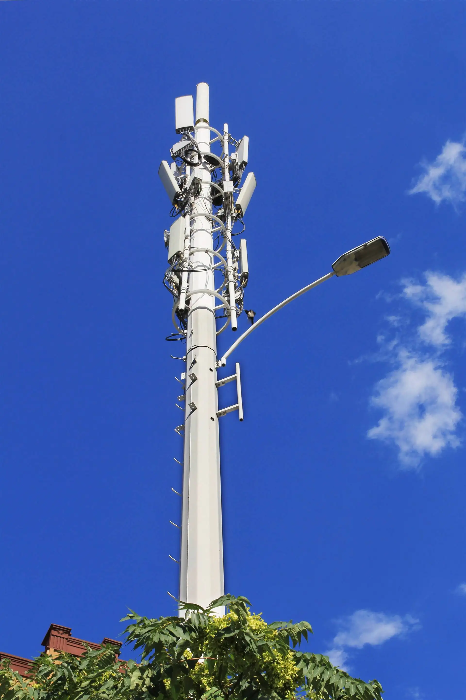 Custom 5G Antenna Mast - Steel Telecom Communication Tower