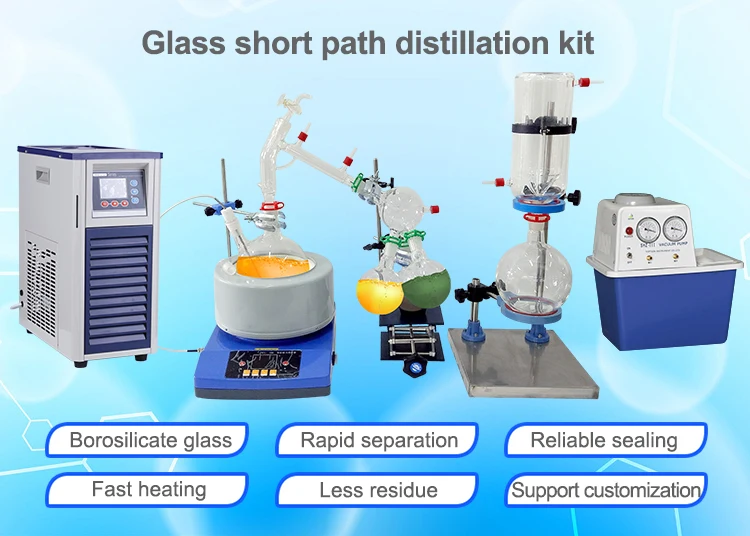 Distillation Apparatus 10L short path distillation equipment ...