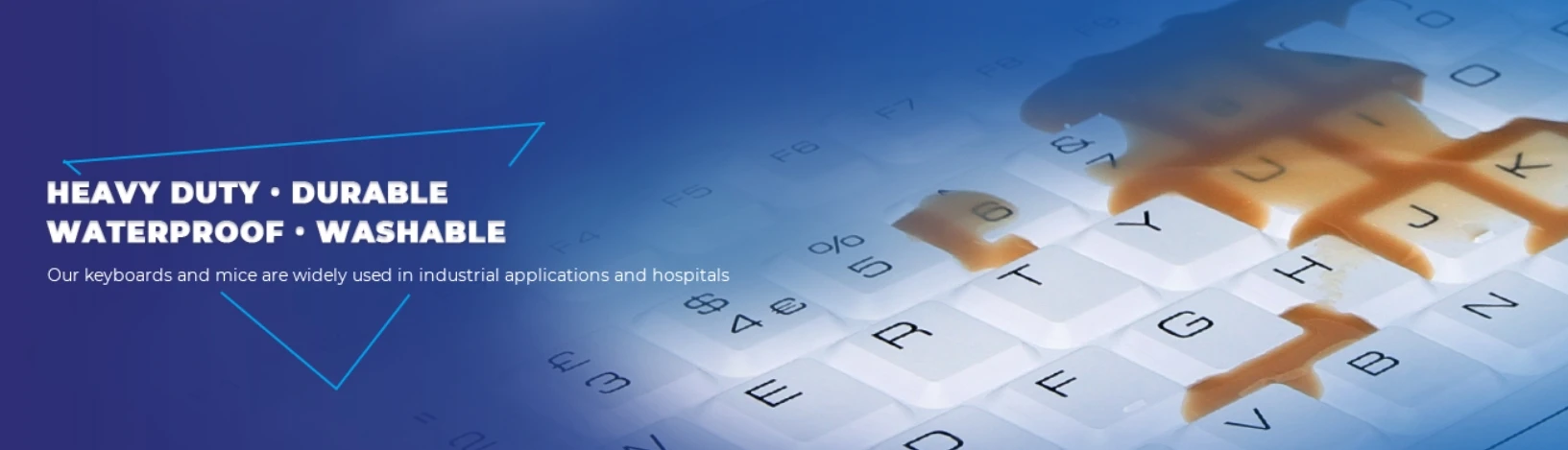 Ip67 Medical Washable Keyboard Backlit Touchpad Waterproof Industrial ...