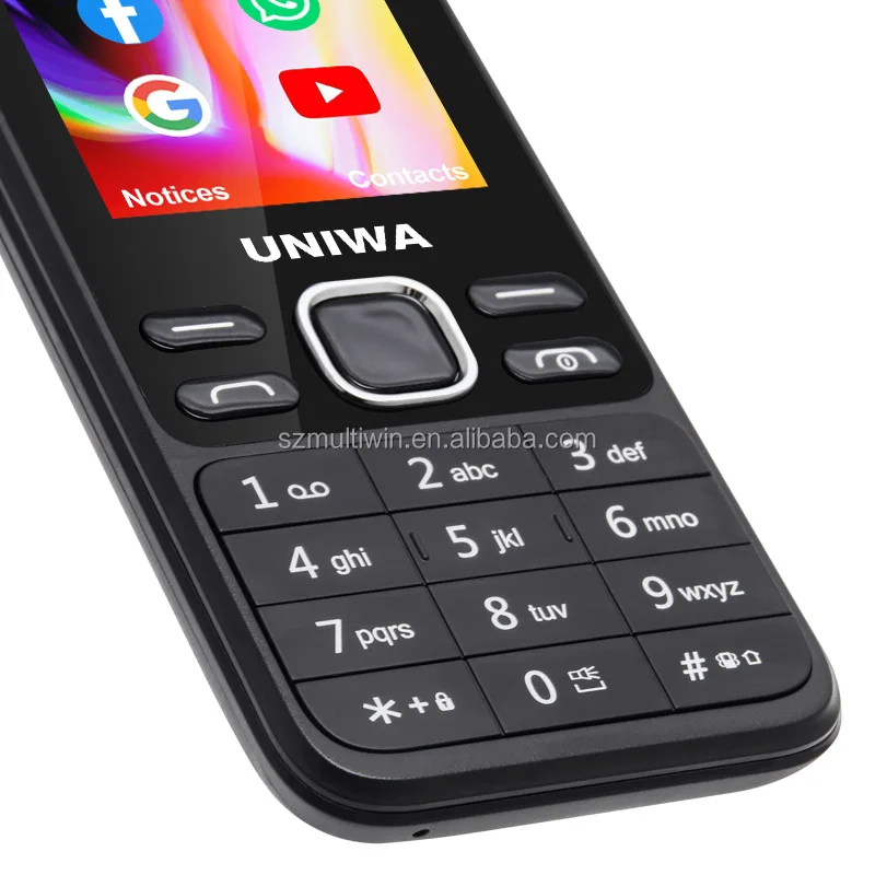 UNIWA K2401 - Smart Feature Phone with Kaios and Whatsapp