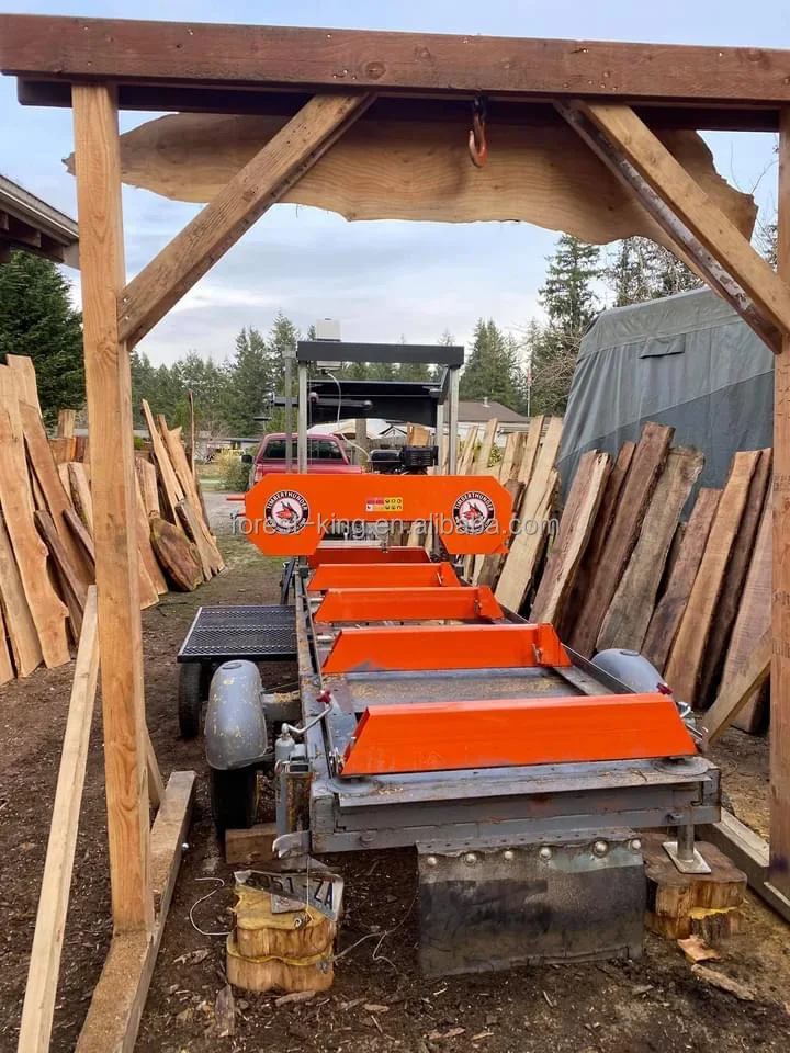 Rs31 Log Cutting Band Saw Mill / Log Carriage For Forest Band Sawmill ...