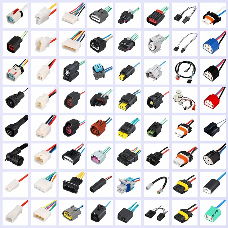 Waterproof Automotive Connector Plug Harness Car Male Female