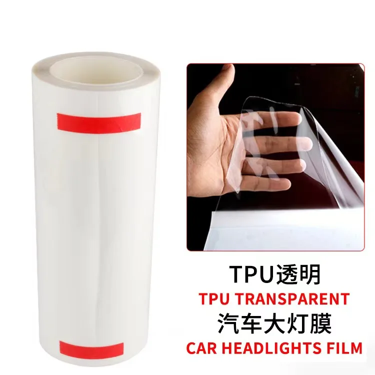 TPU Dark Black Car Headlight Film for Car Light Stickers Car Lamp Ppf ...