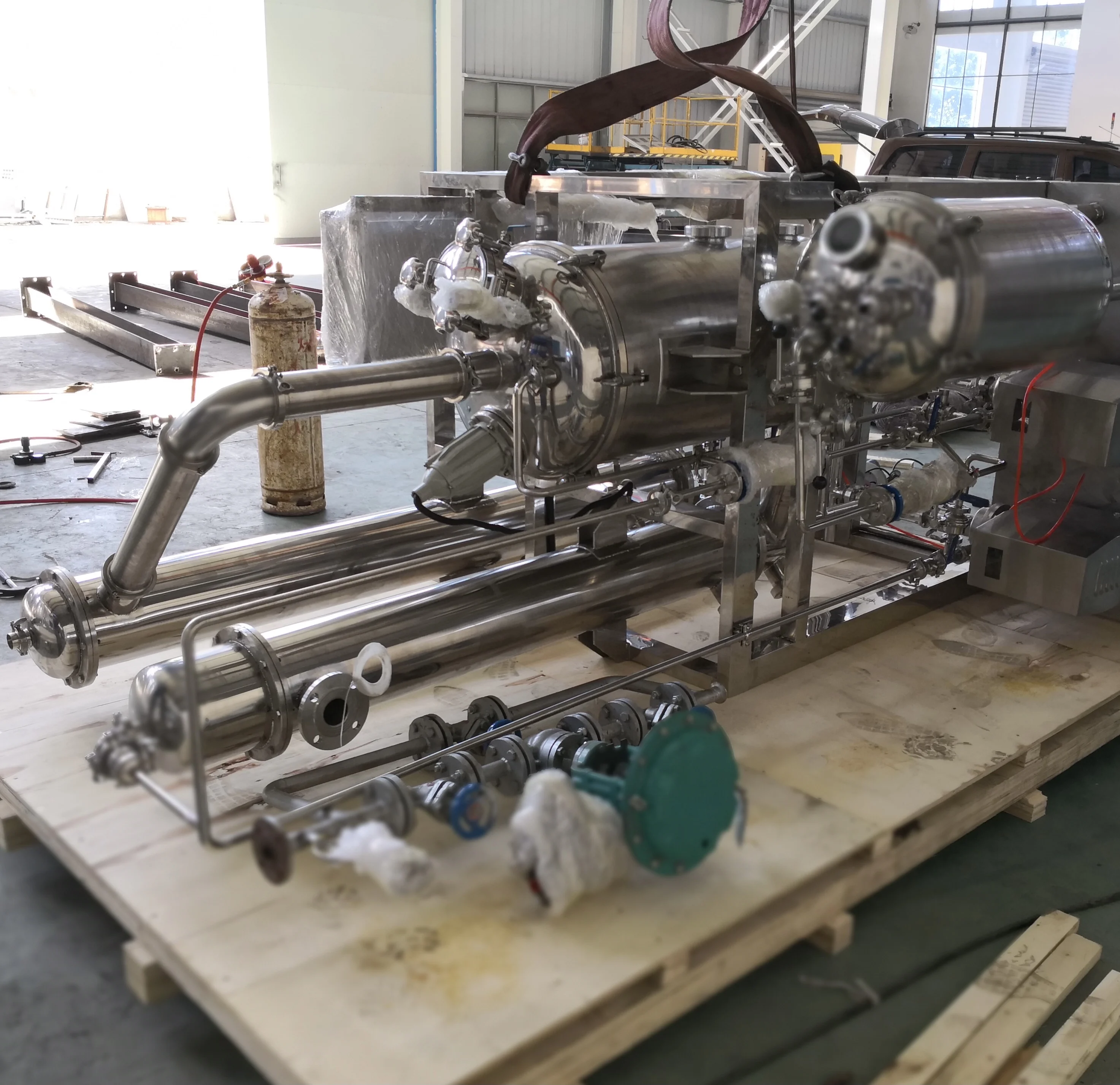 Multi Effect Force Circulating Evaporating Mvr Evaporator For Waste ...
