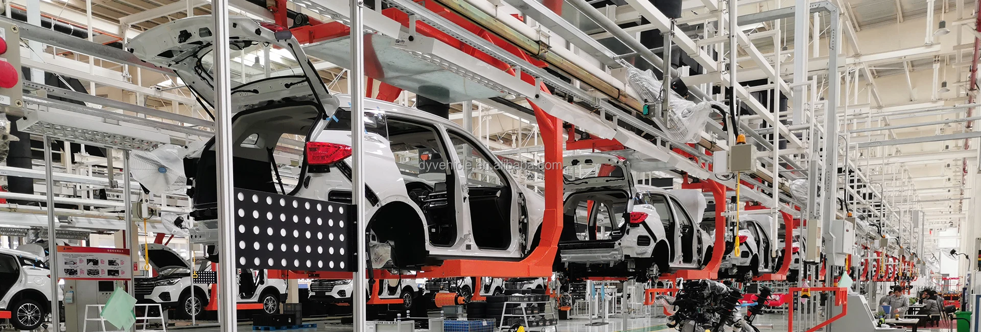 High Efficiency SKD Car Production Line - Automatic EV Assembly Plant