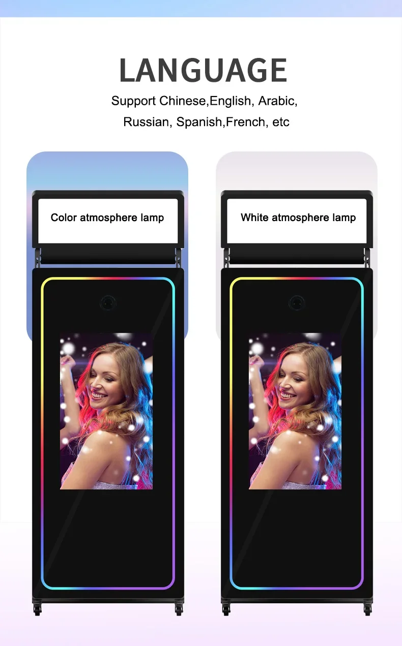 Hot Sale Magic Mirror Photo Booth Compatible With Camera And ...