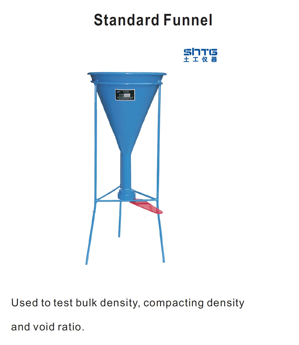 Standard Funnel for Soil Testing - Precision & Custom Support