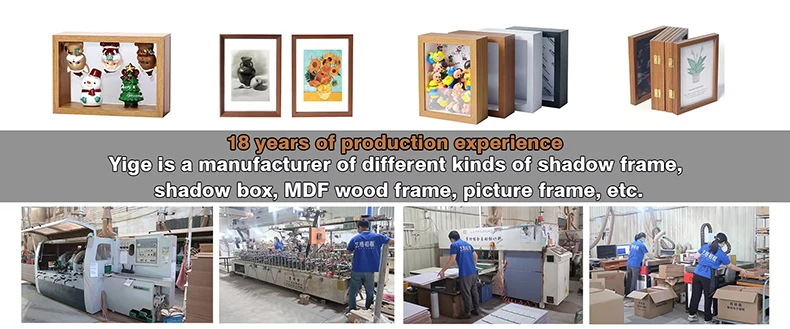 Modern Creative 6inch Shadow Box Frame 8x10 MDF Wood Picture Frame ...