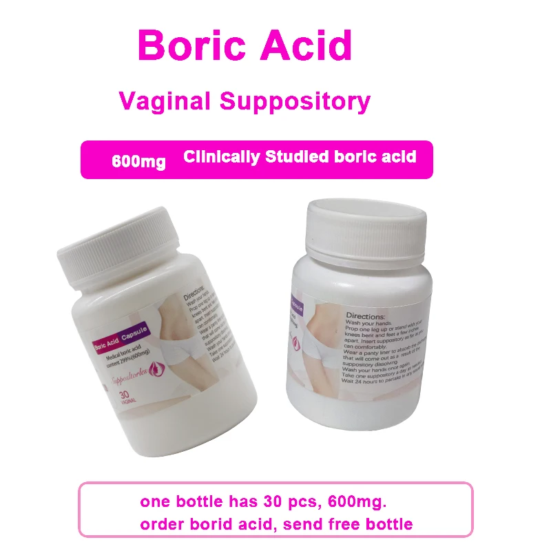 Custom Logo Wholesale Boric Acids Capsules Tighten Yoni Pops Organic ...