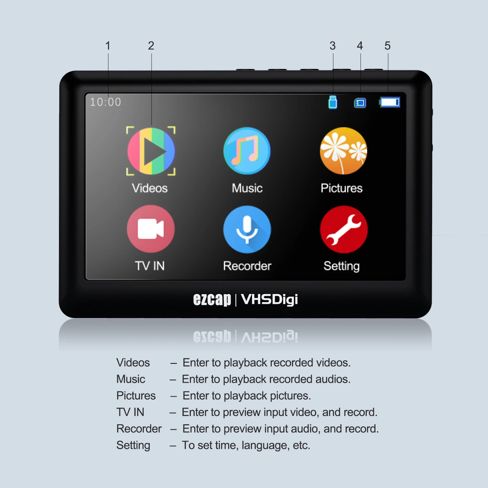 Ezcap180 Portable Video Recorder - Efficient VHS to Digital Conversion