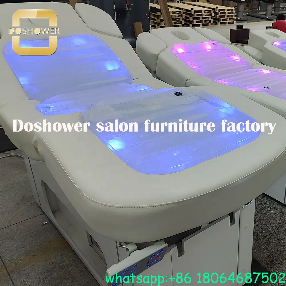 Massage Bed Electric Remote Control With Facial Water Bed With Heating ...