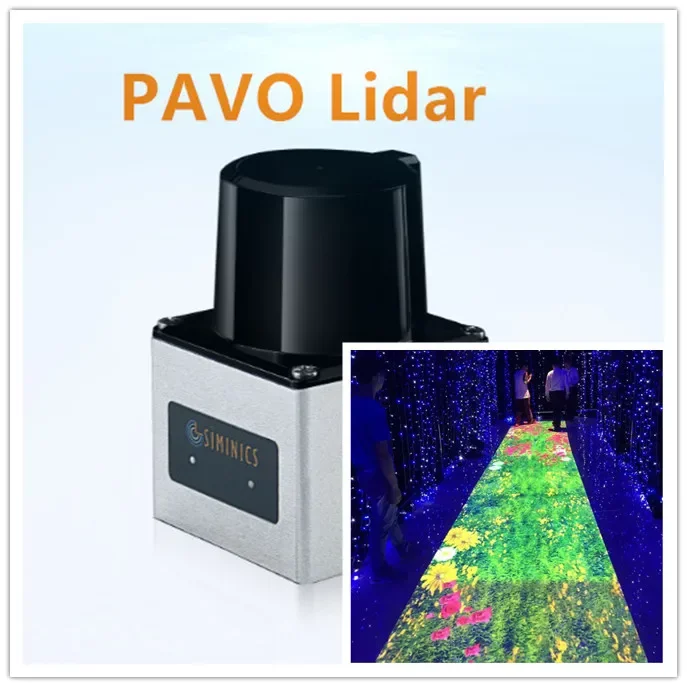 SIMINICS 10M TOF Outdoor PAVO Lidar Sensor Scanner Laser Radar Wall ...