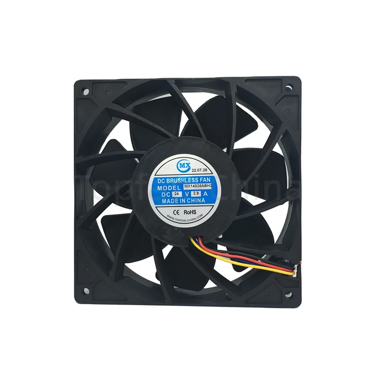 MX TOPFAN 140mm GPU CPU PSU ASIC Axial Fans - Efficient Cooling