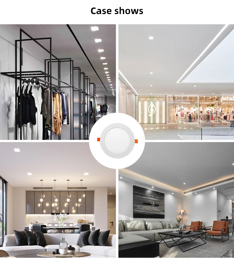 Plafon Led De Sobrepor Surface Mounted Led Panel 12w 18w 24w 36w Round ...