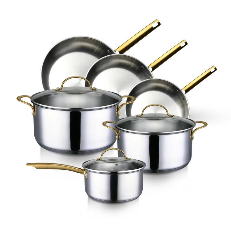 304 Stainless Steel Pans Cookware Panela De Inox Stainless Steel ...