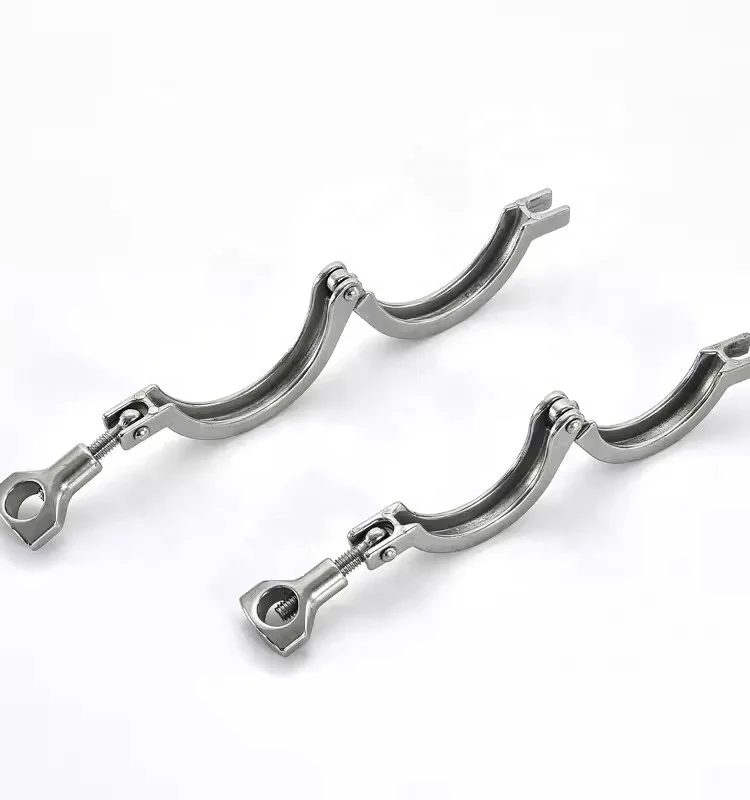 Stainless Steel Ss304 Sanitary Fitting Tri Clamp Clover Sanitary Single ...