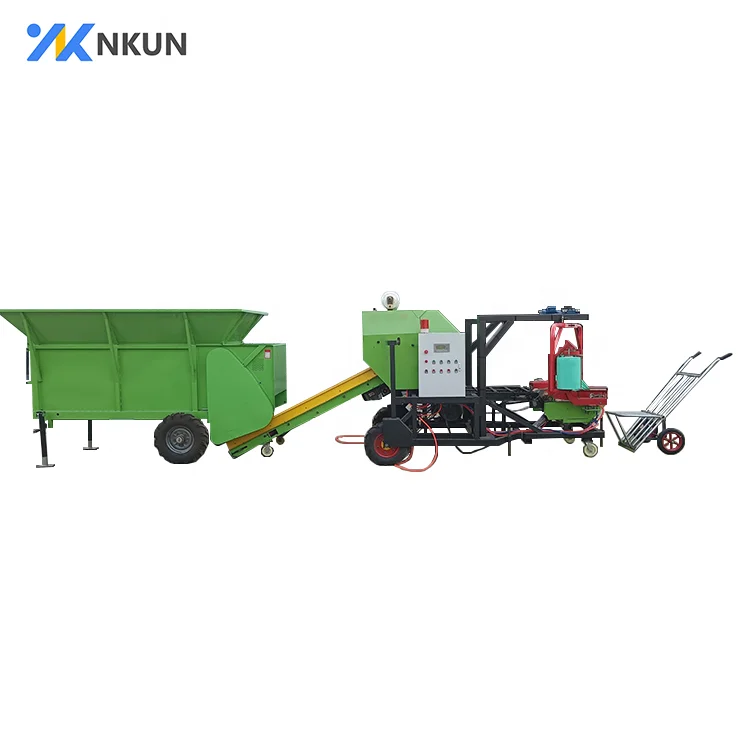 Silage Compactor Baler Machine Silage Packing Machine Corn Stalk ...