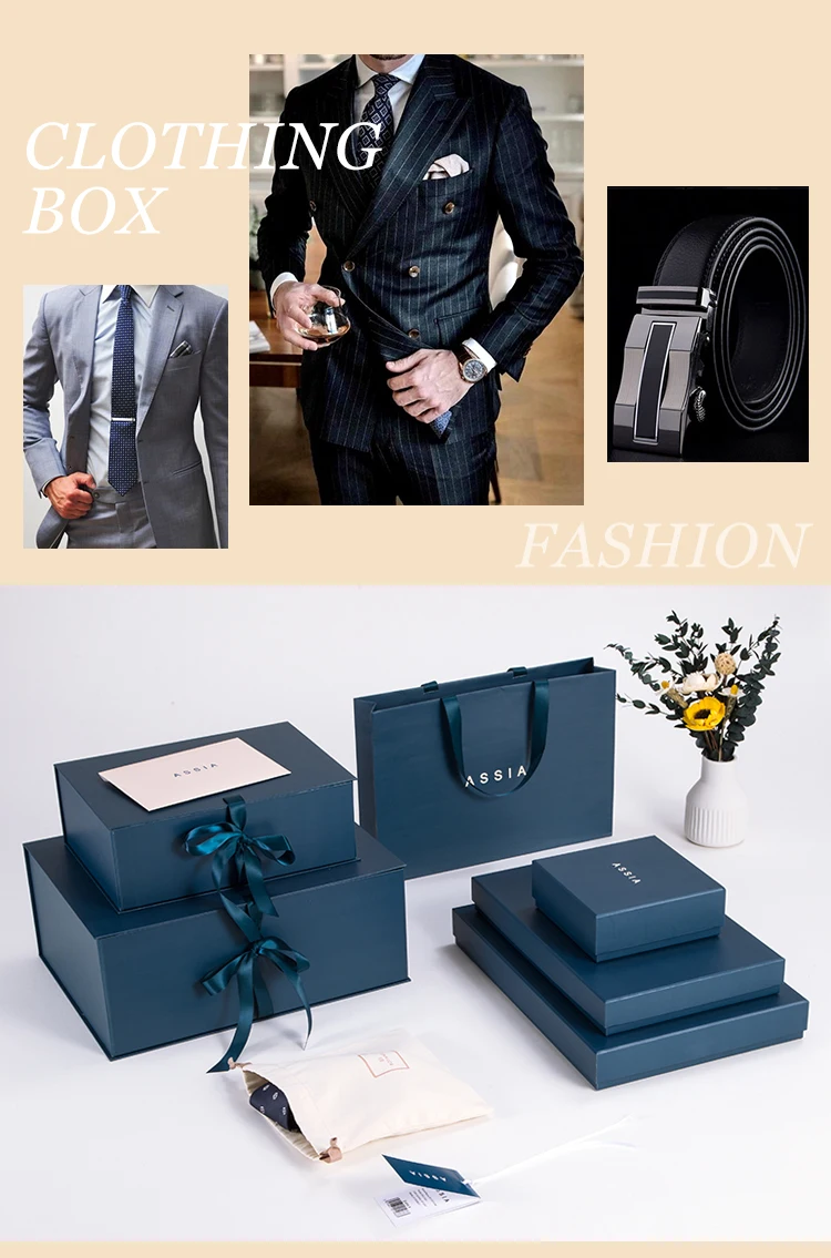 Wholesale Custom Design Luxury Clothing Gift Box