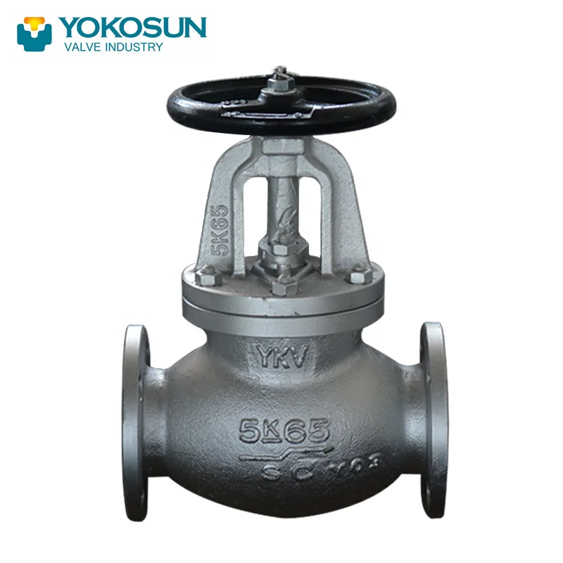 JIS F7311 CAST STEEL GLOBE VALVES 5K65 - Durable & Efficient
